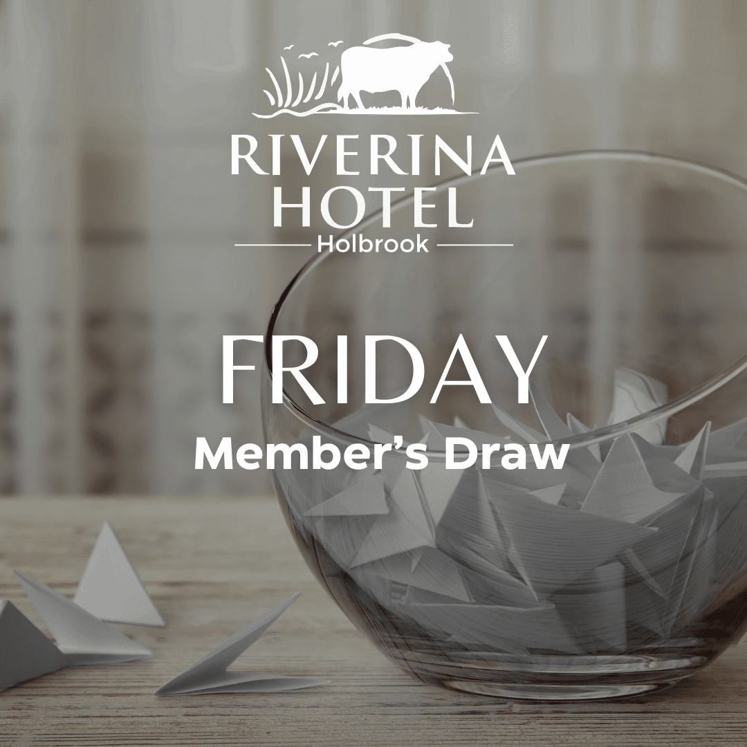 What's On | Riverina Hotel Holbrook | Holbrook Pub & Restaurant